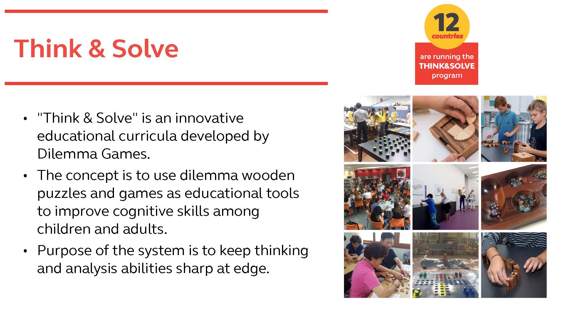 Dilemma Games-Think&Solve Edu-Program - Dilemma Games Co. LTD